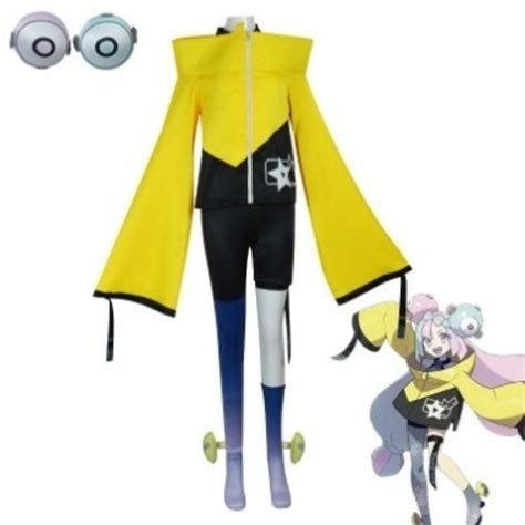 ナンジャモ コスプレ衣装一式 ウィッグ付き ポケットモンスター スカーレット バの通販 By Tw｜ラクマ