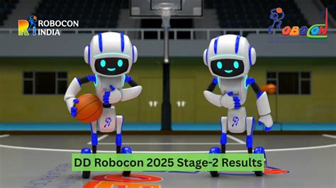 Dd Robocon India 2025 Stage 2 Results The Robotics India