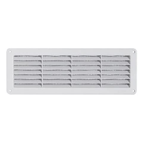 Rectangular Wall Vent 370 X 123mm Camper Warehouse