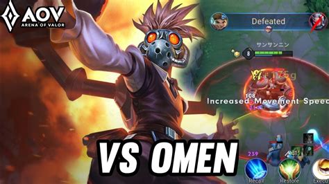 Aov Max Gameplay Vs Omen Easy Arena Of Valor LiÊnquÂnmobile Rov