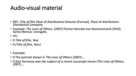 Harvard Referencing Style Pptx