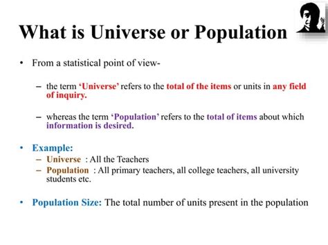 Concept Of Sample And Universe Pptx