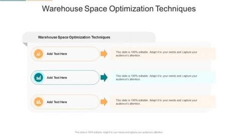 Warehouse Space Optimization Techniques Powerpoint Presentation And Slides Ppt Powerpoint