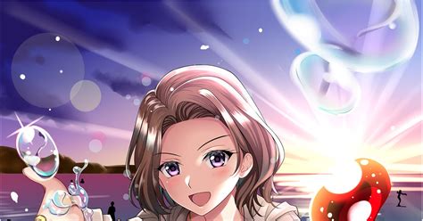 オリジナル シーグラス【オリジナル絵】 扇希実＠修行中のイラスト Pixiv