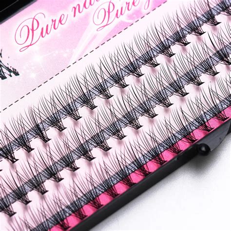 Pesta As Postizas Naturales 60 Unidades Individuales Maquillaje De