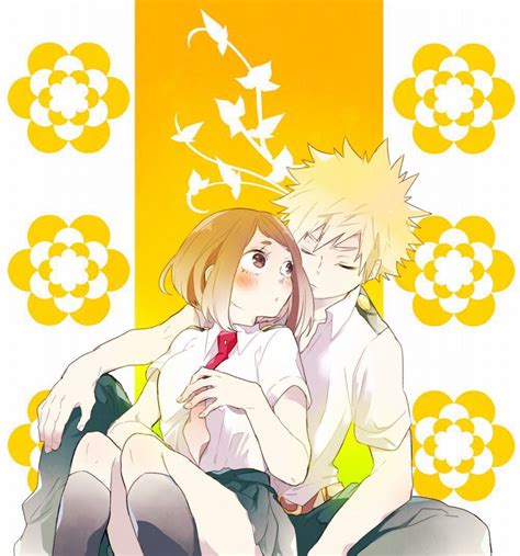 Boku No Hero Academia Ochako Uraraka Katsuki Bakugou Anime Love