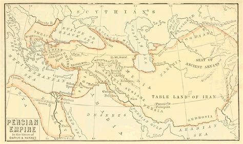 Persian Empire ‑ Map Timeline And Founder History