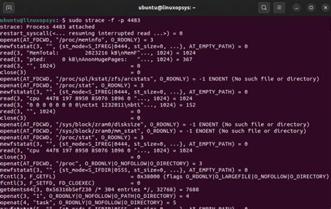 How To Trace Program Execution Using Linux Strace Command