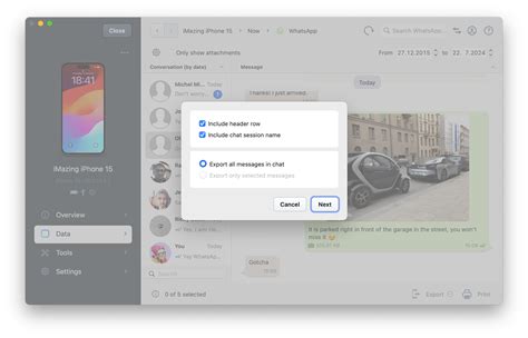 Export Whatsapp Chats And Attachments From Iphone To Your Computer In