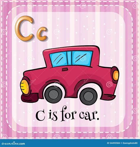 Letter C Stock Vector Illustration Of Illustration Transportation