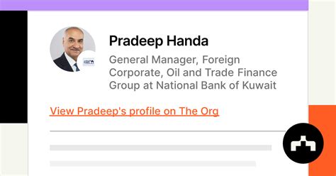 Pradeep Handa General Manager Foreign Corporate Oil And Trade