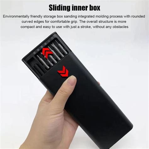 Mini Cordless Precision Electric Screwdriver Set Kit Bits Magnetic 24