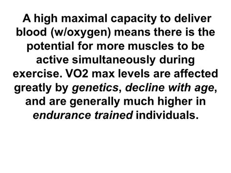 Your Maximal Oxygen Consumption Ppt Video Online Download