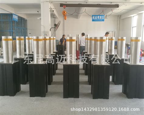 厂家直销机电一体式自动升降防撞柱 智能升降止车防撞柱现货 阿里巴巴