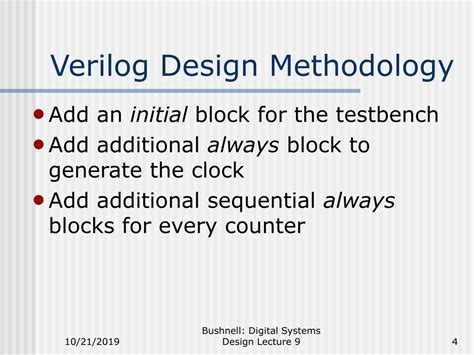ppt verilog design methodology for pinball machine powerpoint