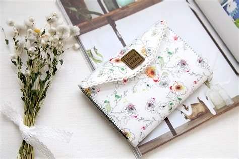 Drawing Flower Passbook Case On Behance