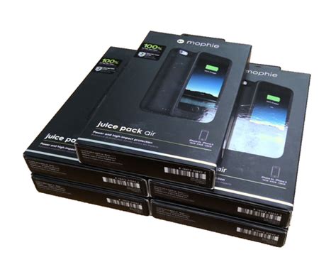 Mophie Juice Pack Air Iphone 66s Battery Case Open Box New Lot Of 5