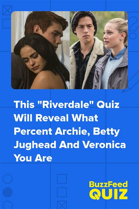 What Percent Archie Betty Jughead And Veronica From Riverdale Are