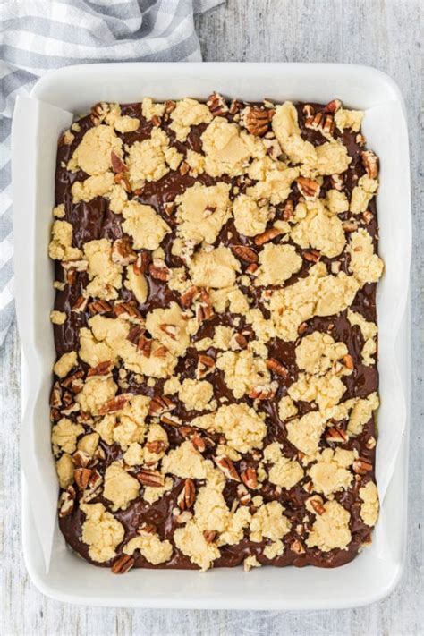 Epic Fudge Nut Bars Triple Layer Cookie Bar Recipe Tidymom®