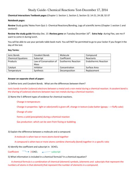 Describe The Difference Between A Coefficient And Subscript In Chemical Equation Tessshebaylo