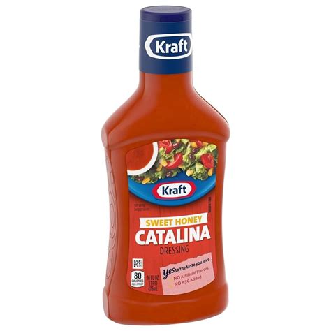 2 Pack Kraft Sweet Honey Catalina Salad Dressing 16 Fl Oz Bottle Ebay