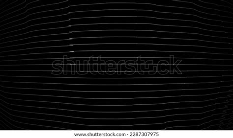 Illustration Showing Horizontal Wireframe Perspective Grid Stock Vector