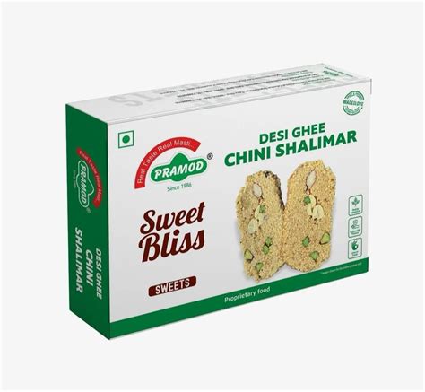 Sweet Pramod Desi Ghee Chini Shalimar Packaging Size 500gm At ₹ 150 Box In Gaya