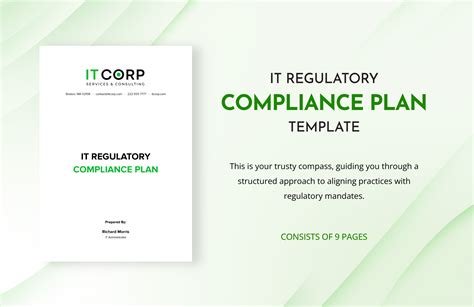 Regulatory Strategy Template