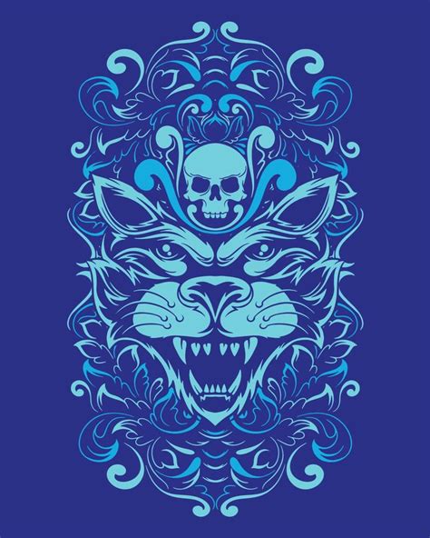Ilustra O De Arte De Gato E Design De Camiseta Vetor Premium Vetor No Vecteezy