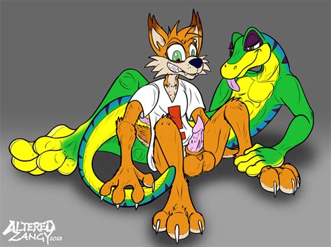 Post 6134120 Altered Bubsy Bubsy Character Crossover Gex Gex Character