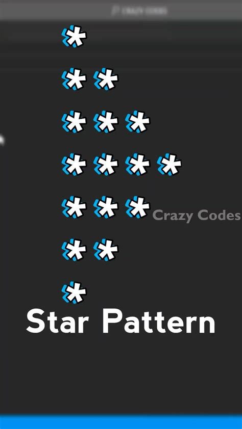 Crazy Codes Star Pattern Using Python 👆🏻 Python