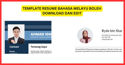 Contoh Resume Bahasa Melayu Terbaik Untuk Mohon Kerja
