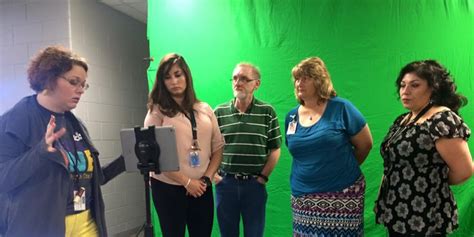 Ecisd Utilizing Green Screen Technology Inside Classrooms