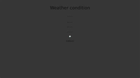 Weather Condition Jquery Ajax Json