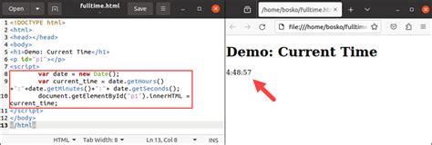 Using Javascript To Get The Current Date And Time