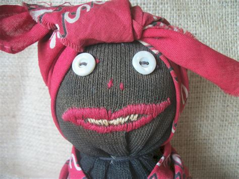 Jjs General Store 1950s Primitive Black Mammy Doll Doorstop