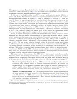Deep Learning With Gaussian Differential Privacy Deepai