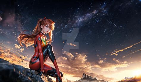 Asuka Langley Wallpaper 003 By M2 Ai Latex Fetish On Deviantart