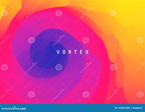 Abstract Background With Dynamic Effect Motion Vector Illustration Trendy Gradients Rotation