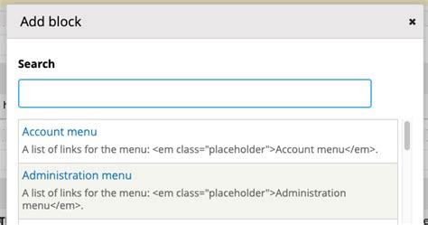 Block Descriptions Broken After SA CORE Issue Backdrop Backdrop Issues