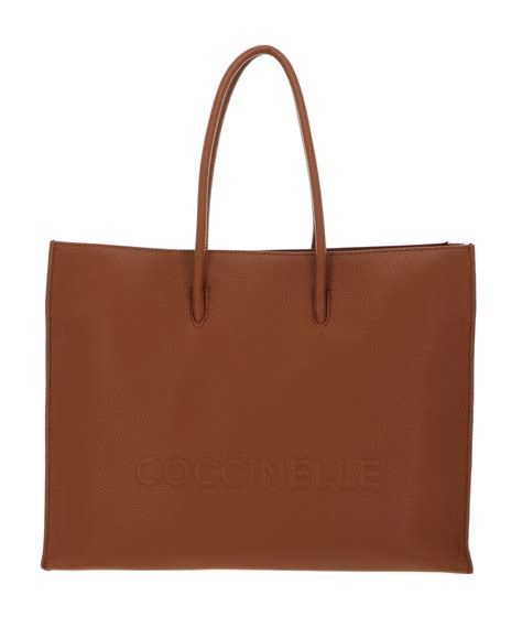 COCCINELLE Myrtha Maxi Log Handbag Grained Leather Cuir Buy Bags