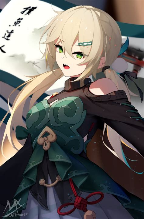 Qingque Honkai And 1 More Drawn By Shimmer Danbooru