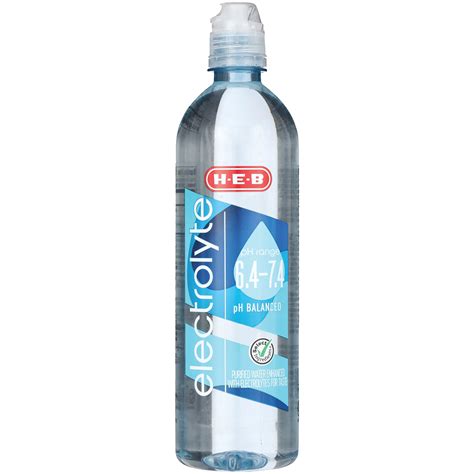H E B Electrolyte Water Shop Water At H E B