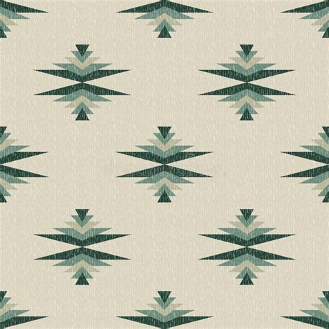 Navajo And Native American Patterns Design Ideal For Fabric Stock