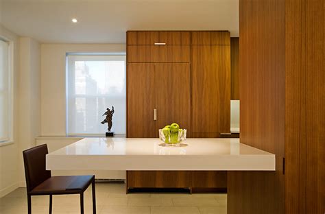 Kitchen With Floating Countertop Modern Kitchen New York By B