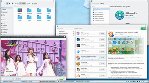 KDE Neon LinuxReviews