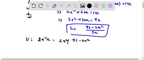 a closed box whose length is twice its width is to have a total