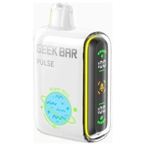 Miami Mint Geek Bar Pulse Zero Nic 15k Vape4less