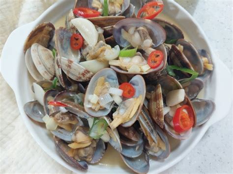 바지락술찜 레시피 소주 안주 캠핑 요리