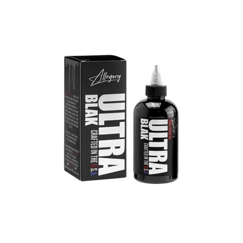 Allegory Ultra Black - 8oz | Body Graphics Tattoo Supply
